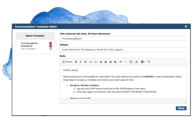 Why use ZAPP | Features for your entire application process